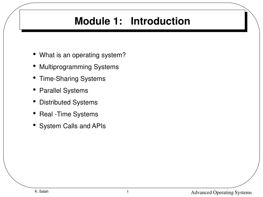 PPT - Module 1: Introduction PowerPoint Presentation, free download ...