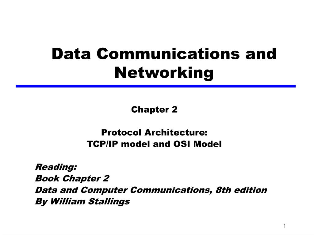 PPT - Data Communications and Networking PowerPoint Presentation, free ...