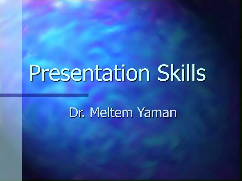 PPT - Presentation Skills PowerPoint Presentation, free download - ID ...