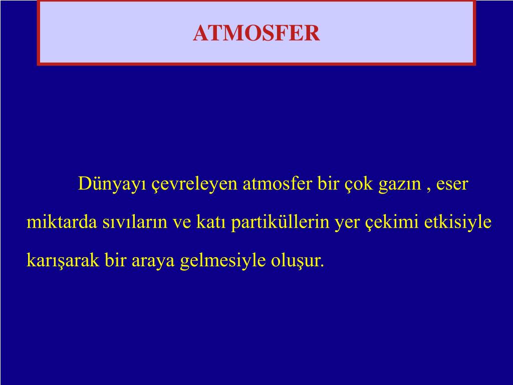PPT - ATMOSFER PowerPoint Presentation, free download - ID:872512