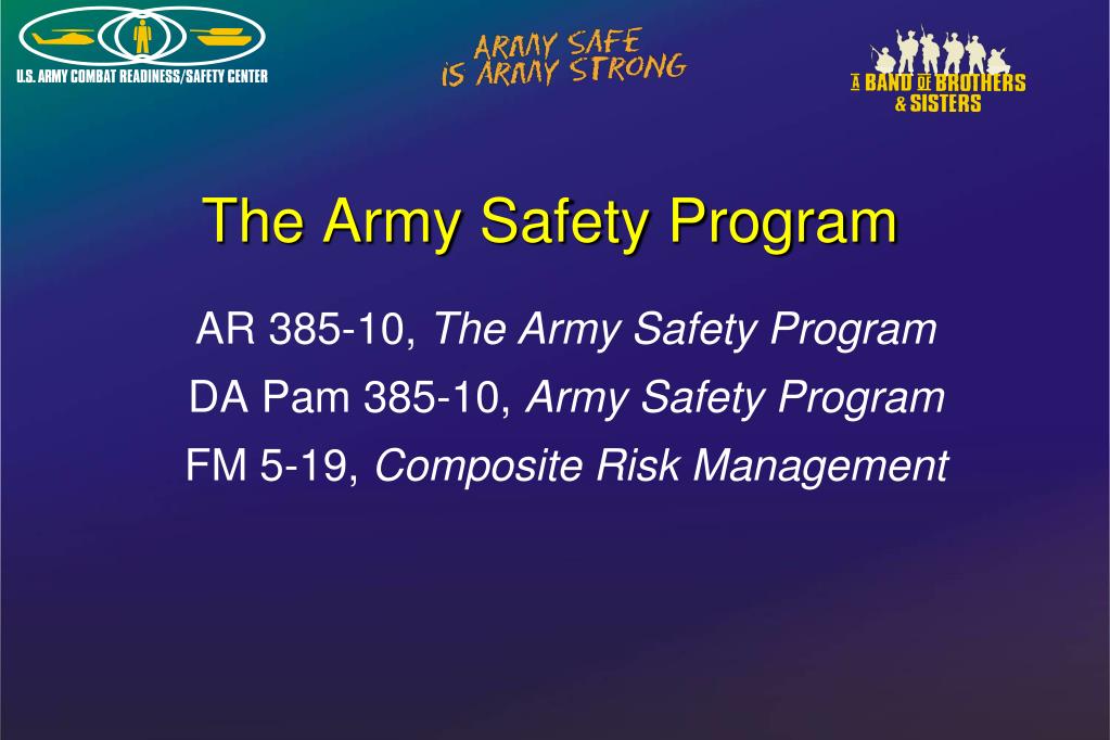 PPT - The Army Safety Program PowerPoint Presentation, free download ...