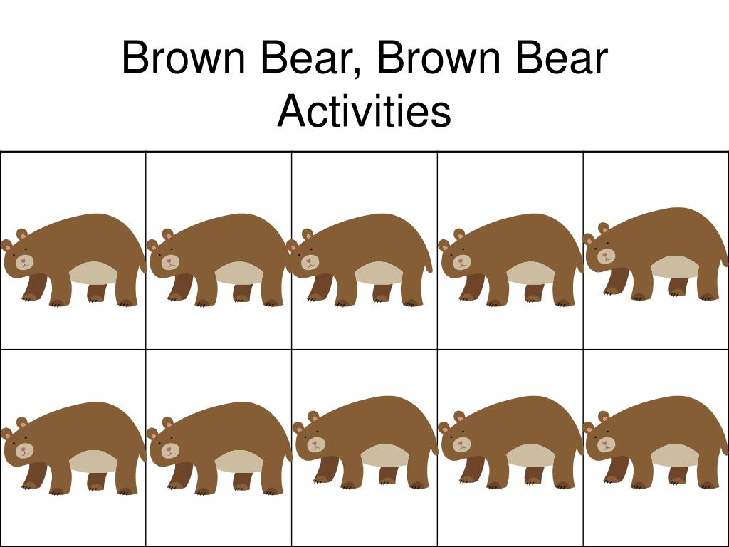 PPT - Brown Bear, Brown Bear Activities PowerPoint Presentation, free ...