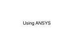 PPT - ANSYS Tutorial PowerPoint Presentation, free download - ID:6519775