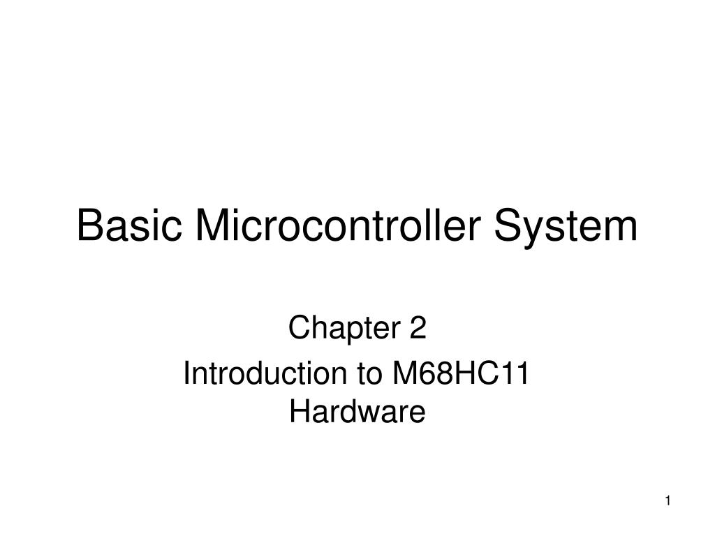 PPT - Basic Microcontroller System PowerPoint Presentation, free ...