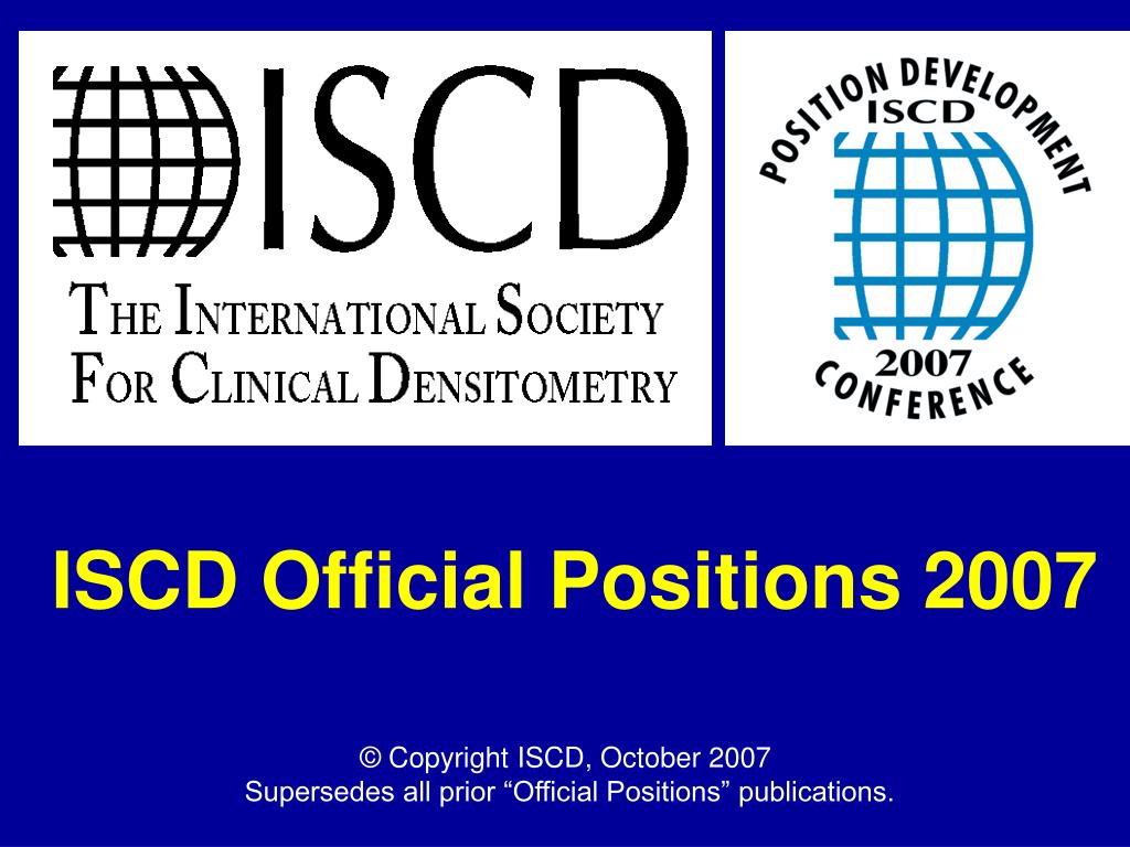 PPT - ISCD Official Positions 2007 PowerPoint Presentation, free ...