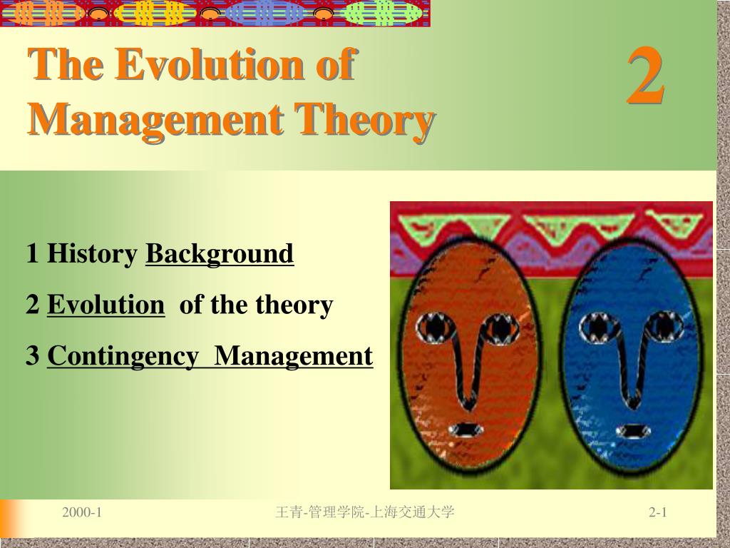 PPT - The Evolution of Management Theory PowerPoint Presentation, free ...