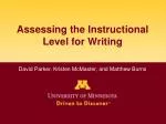 PPT - Assessing Writing PowerPoint Presentation, free download - ID:205813