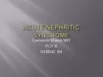 PPT - Nephrotic and Nephritic Syndrome PowerPoint Presentation, free ...