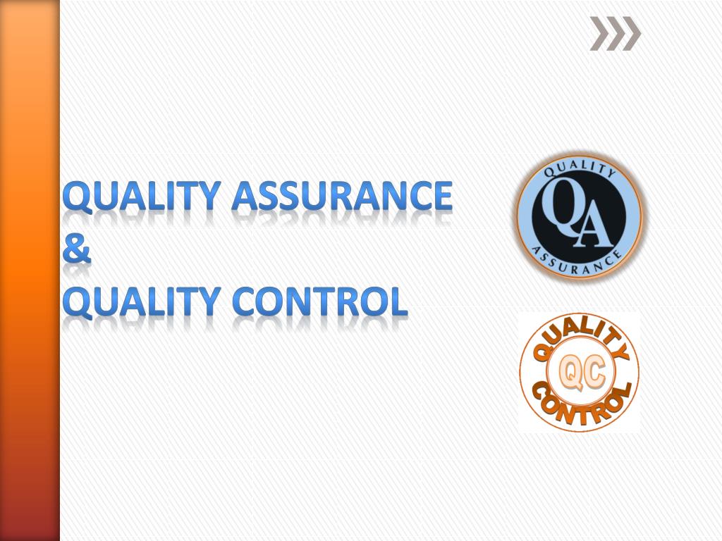 PPT - Quality Assurance & Quality Control PowerPoint Presentation, free ...