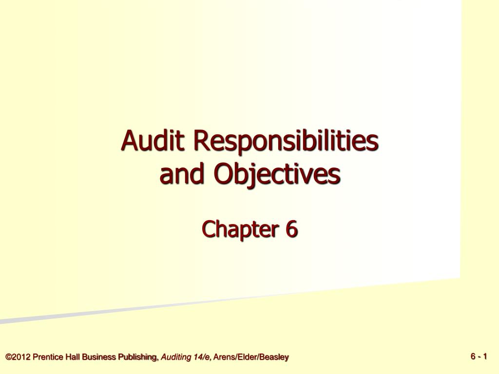 PPT - Audit Responsibilities and Objectives PowerPoint Presentation, free download - ID:893013