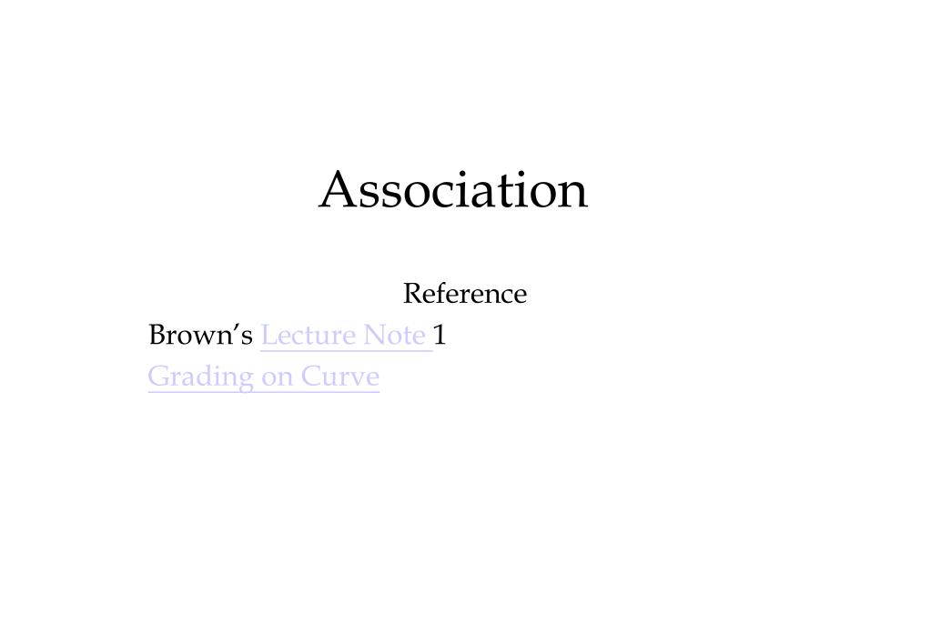 PPT - Association PowerPoint Presentation, free download - ID:894502