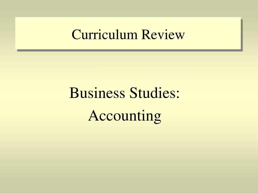 PPT - Curriculum Review PowerPoint Presentation, free download - ID:895722