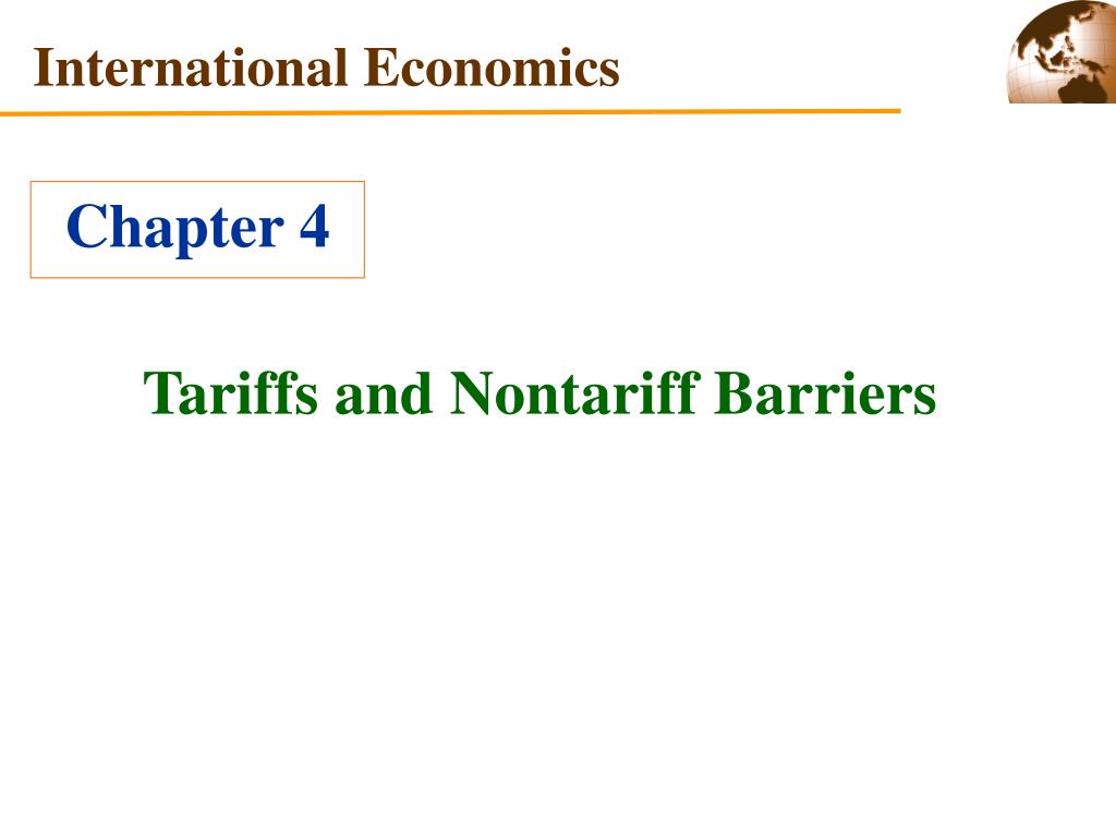 PPT - Tariffs and Nontariff Barriers PowerPoint Presentation, free download - ID:895859