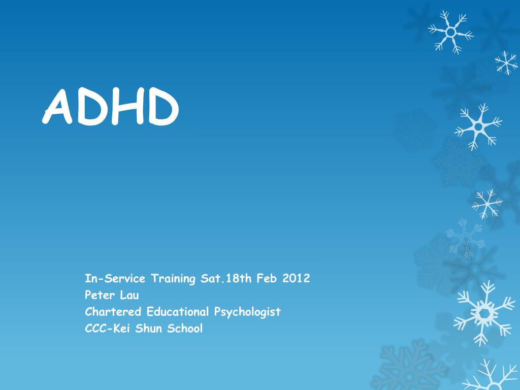 PPT - ADHD PowerPoint Presentation, free download - ID:896898