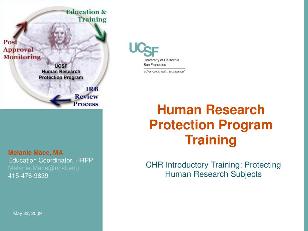 PPT - Human Research Protection Program Training PowerPoint ...