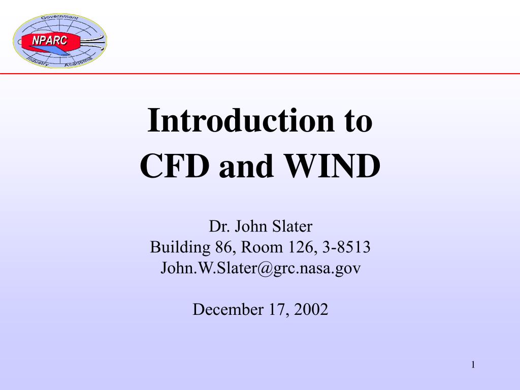 PPT - Introduction to CFD and WIND PowerPoint Presentation, free ...