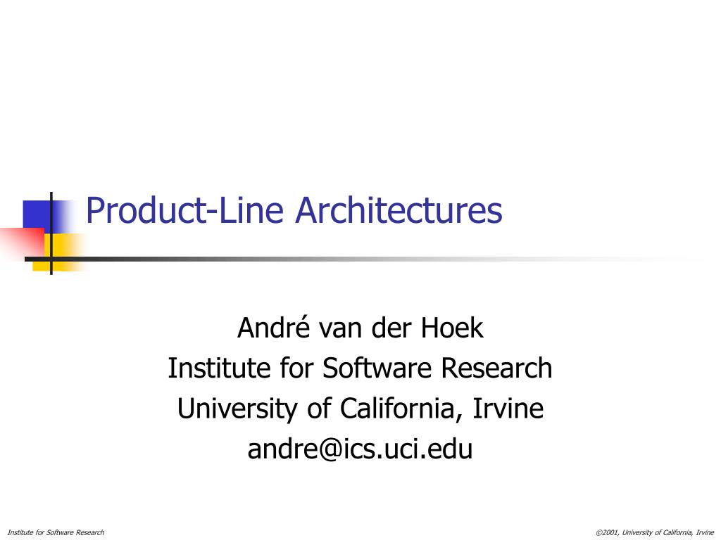 PPT - Product-Line Architectures PowerPoint Presentation, free download ...