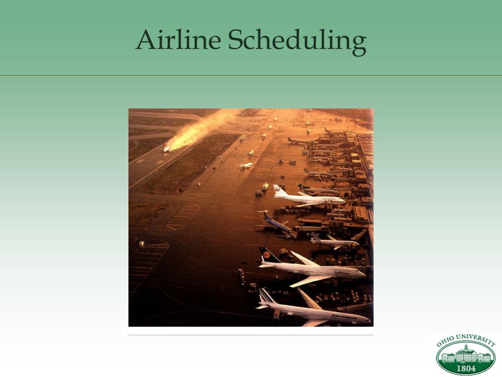 PPT - Airline Scheduling PowerPoint Presentation, free download - ID:90693