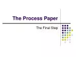 PPT - Papermaking The process of going from Pulp to Paper PowerPoint ...