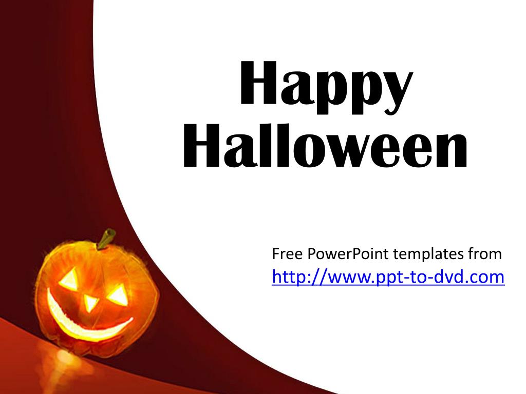 PPT - Free Halloween PowerPoint Templates PowerPoint Presentation, free ...