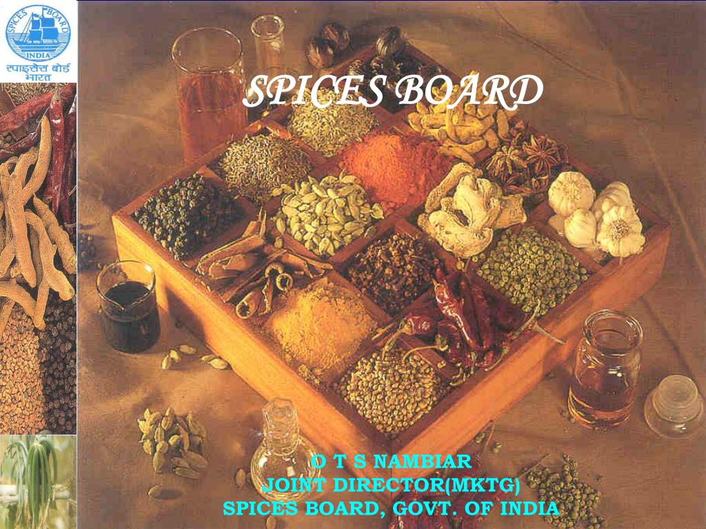 PPT - SPICES BOARD PowerPoint Presentation, free download - ID:915133