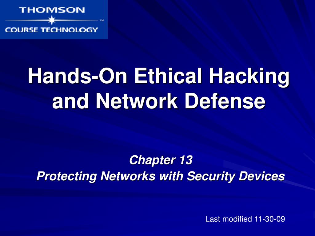 PPT - Hands-On Ethical Hacking and Network Defense PowerPoint Presentation - ID:915484