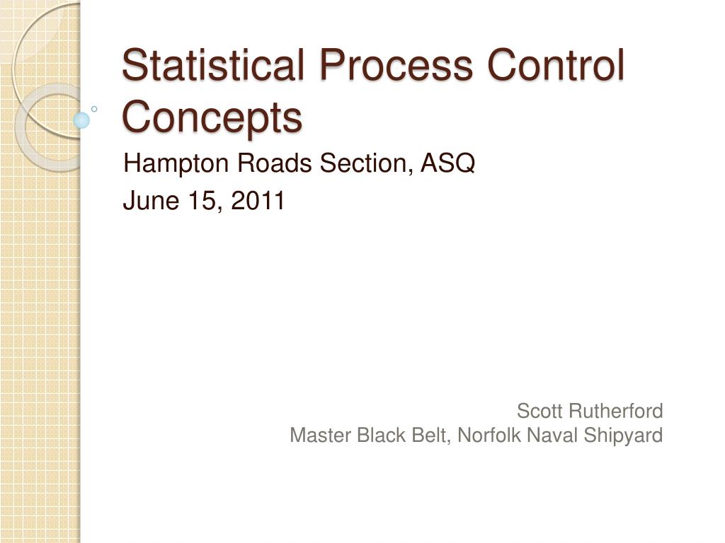 PPT - Statistical Process Control Concepts PowerPoint Presentation ...