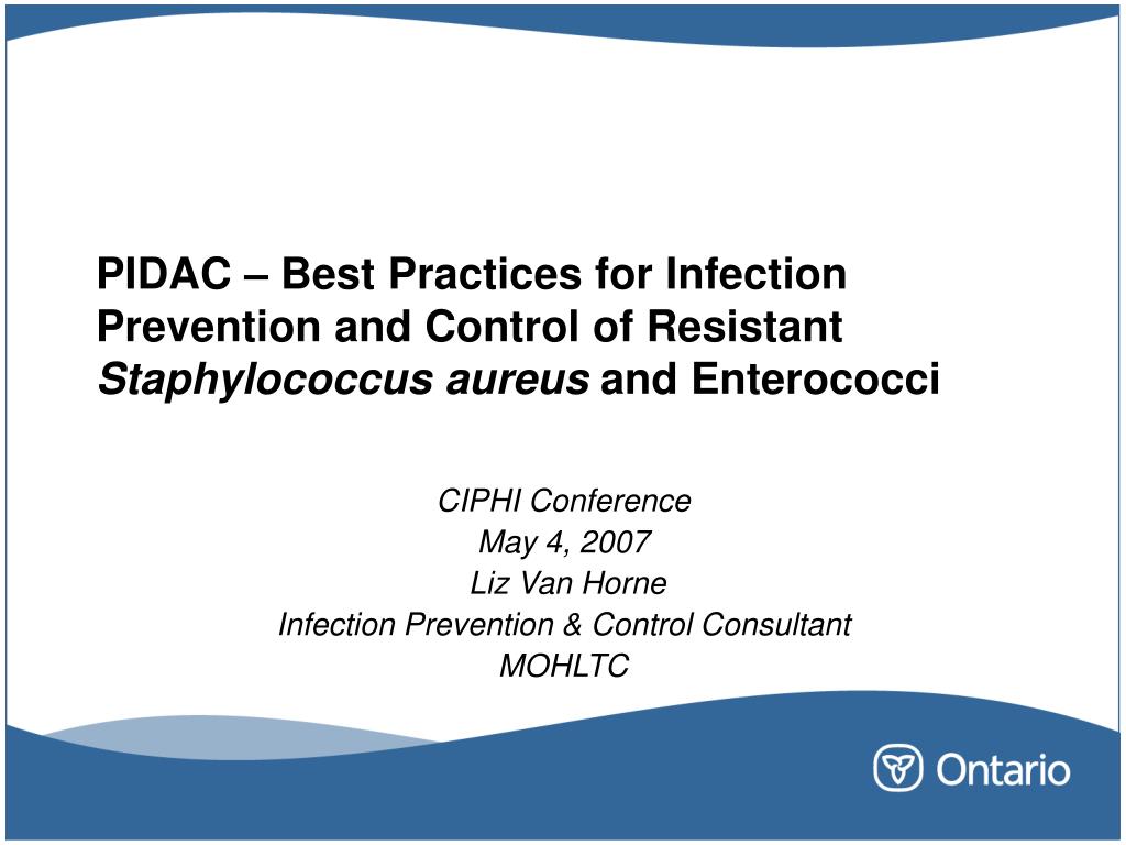PPT - PIDAC – Best Practices for Infection Prevention and Control of ...