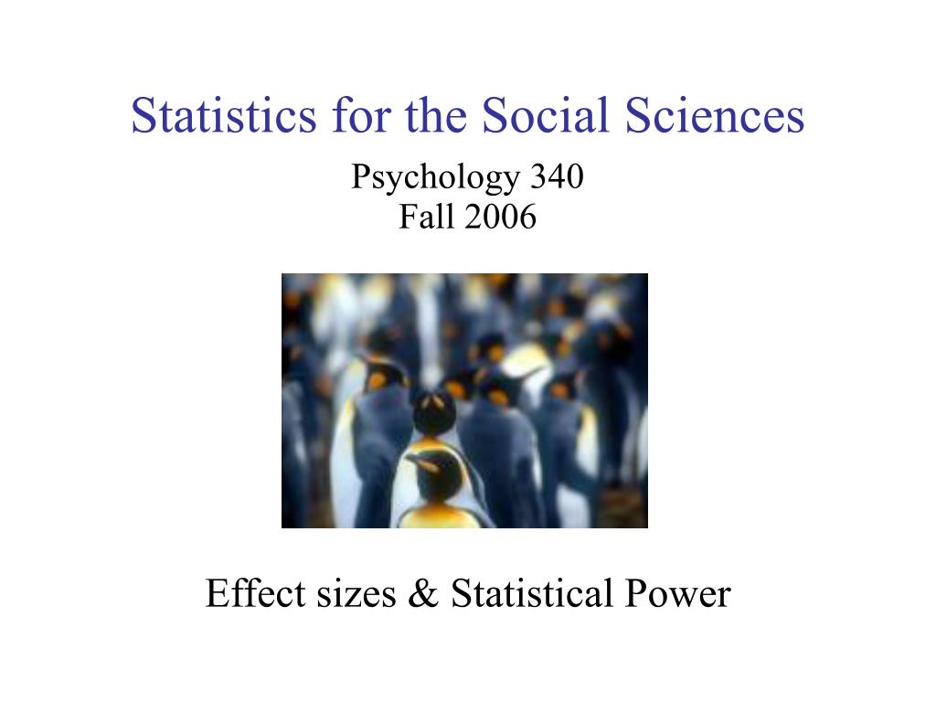 PPT - Statistics for the Social Sciences PowerPoint Presentation, free ...