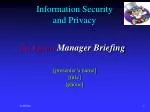 PPT - Information Security and Privacy Training Module PowerPoint ...