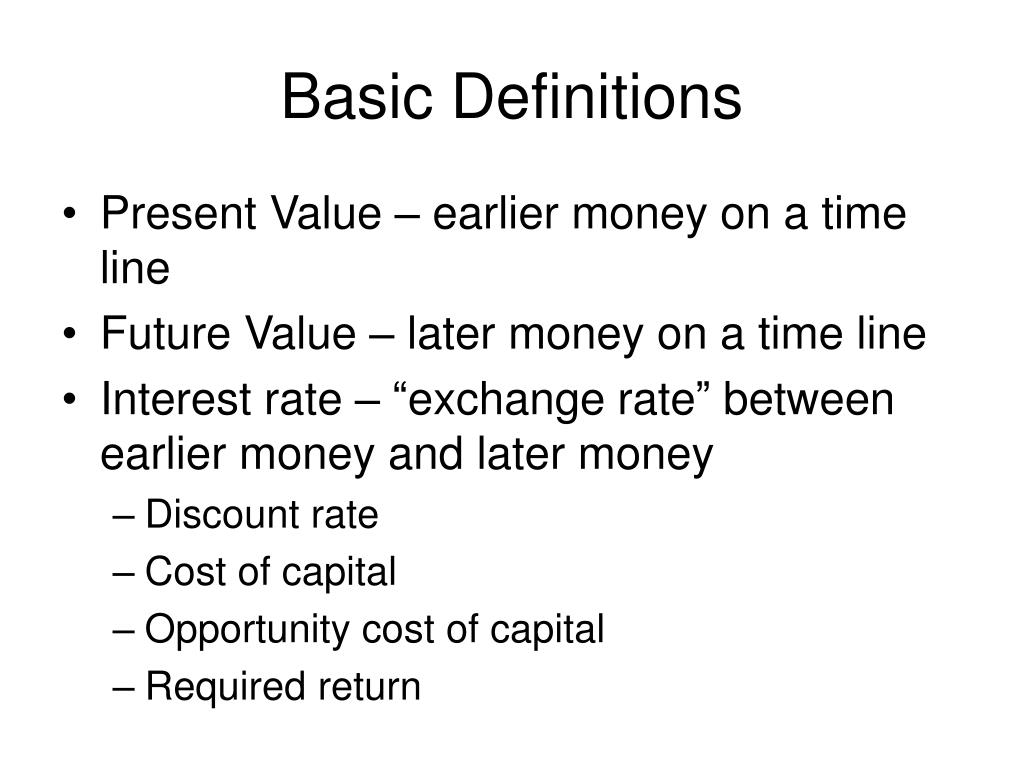 PPT - Basic Definitions PowerPoint Presentation, free download - ID:922905