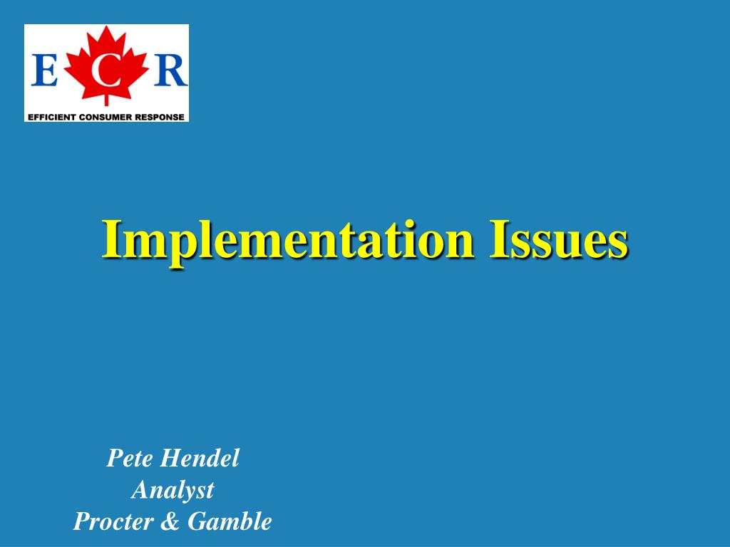 PPT - Implementation Issues PowerPoint Presentation, free download - ID ...