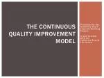 PPT - The 8-Step Continuous Improvement Model PowerPoint Presentation ...