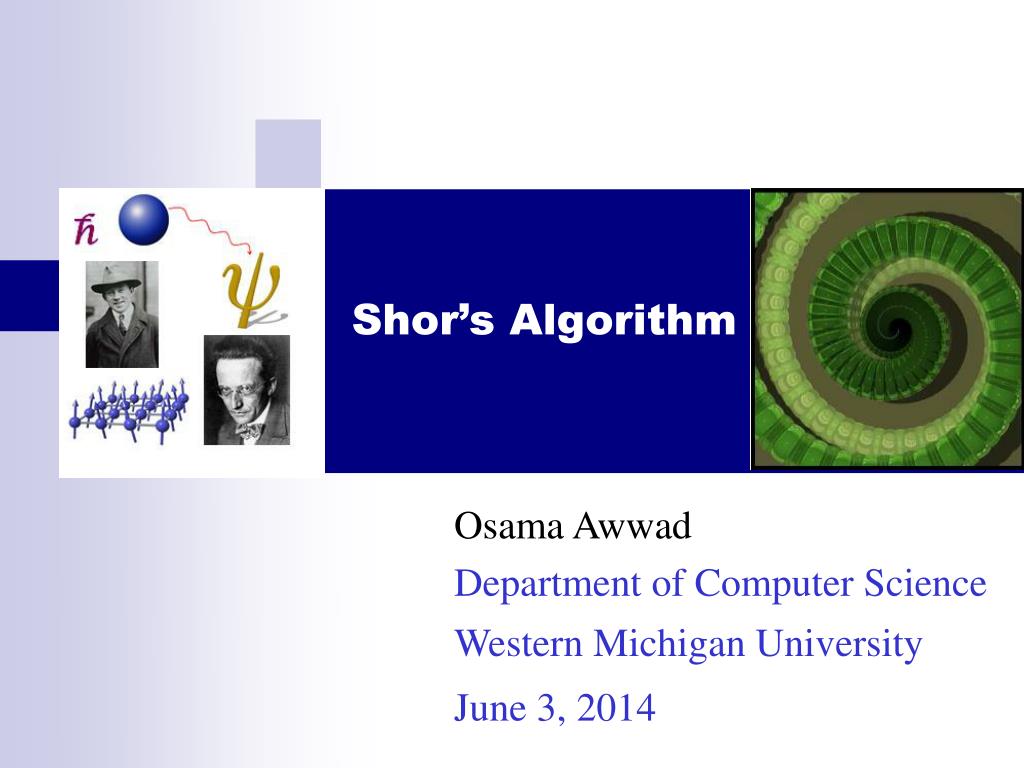 PPT - Shor’s Algorithm PowerPoint Presentation, free download - ID:931900
