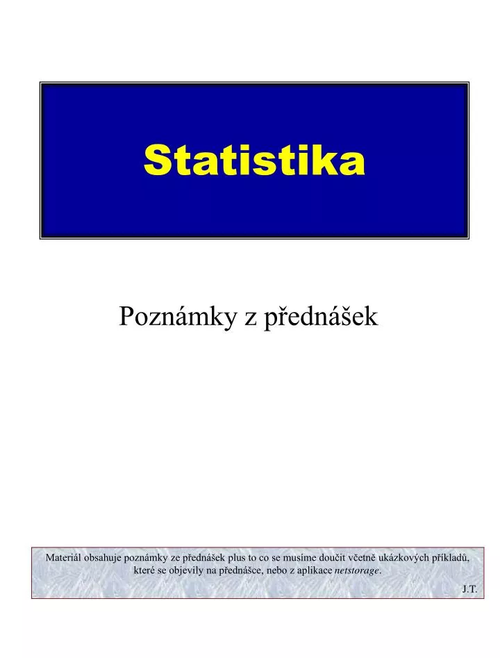 PPT - Statistika PowerPoint Presentation, free download - ID:931902