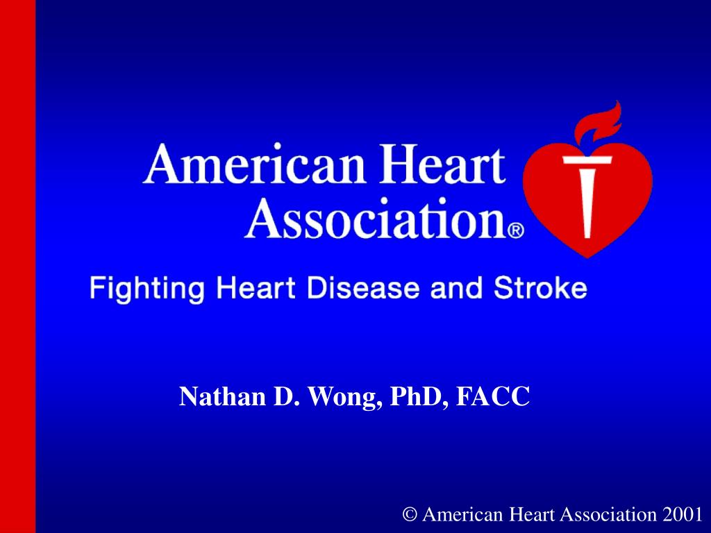 PPT - © American Heart Association 2001 PowerPoint Presentation, free ...