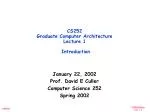 PPT - CS 6461: Computer Architecture Instruction Set Architecture ...