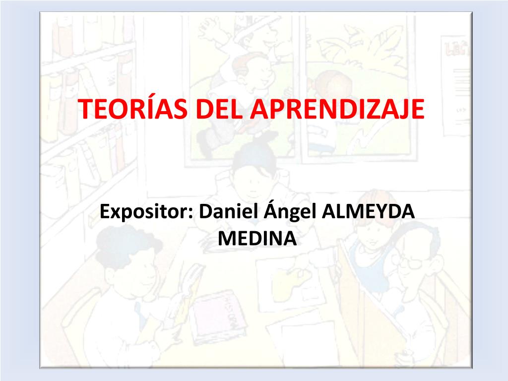 PPT - TEORÍAS DEL APRENDIZAJE PowerPoint Presentation, free download ...