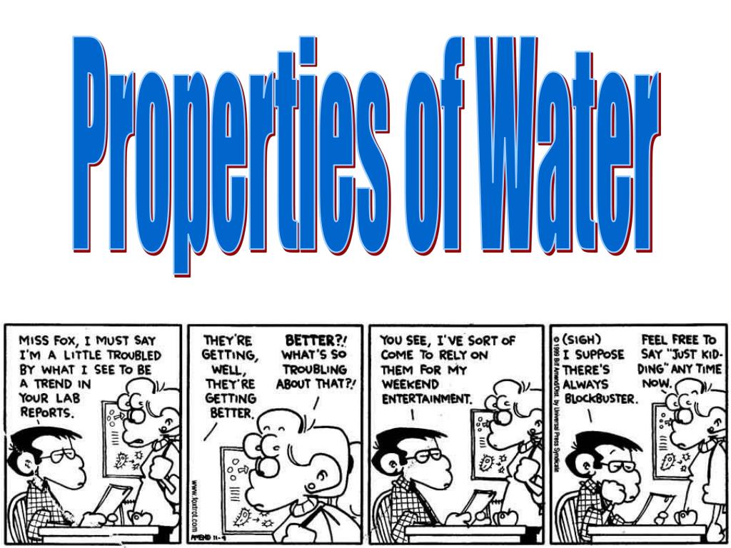 PPT - Properties of Water PowerPoint Presentation, free download - ID ...