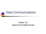 PPT - Data Communications PowerPoint Presentation, free download - ID ...