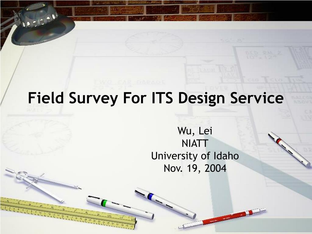 PPT - Field Survey For ITS Design Service PowerPoint Presentation, free ...