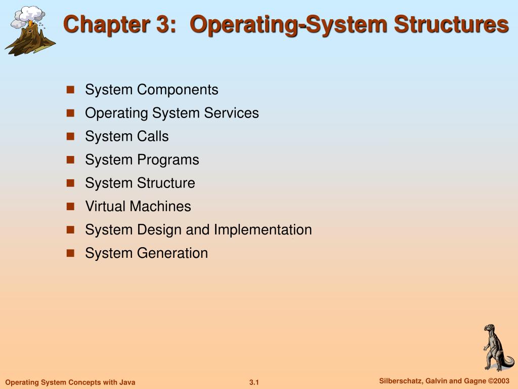 PPT - Chapter 3: Operating-System Structures PowerPoint Presentation ...