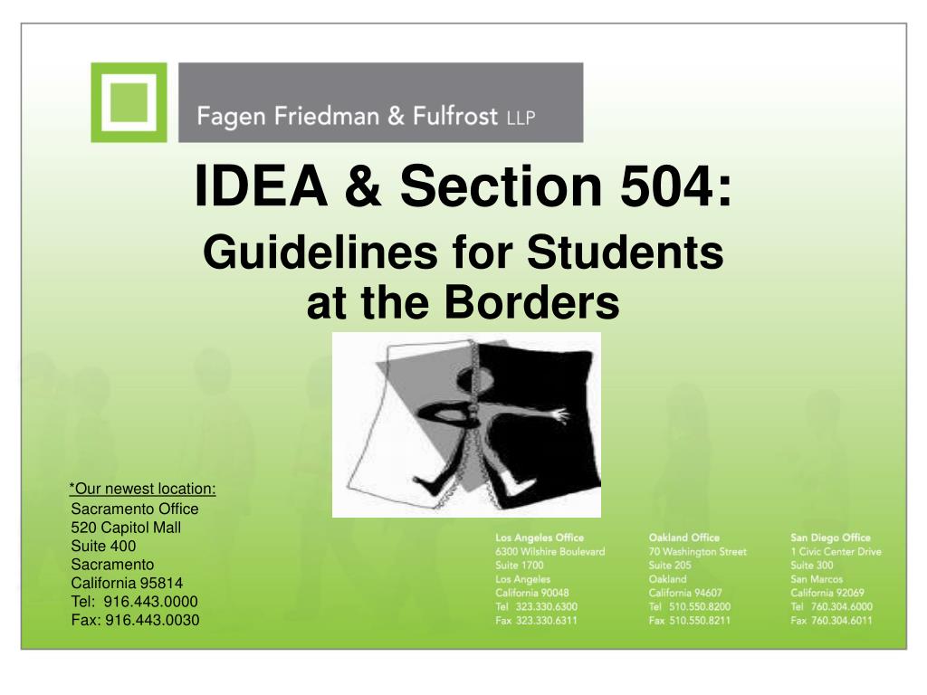 PPT - IDEA & Section 504: PowerPoint Presentation, free download - ID ...