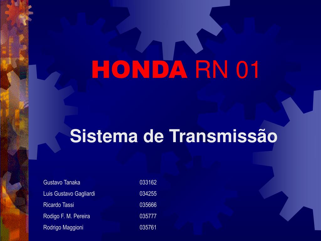 PPT - HONDA RN 01 PowerPoint Presentation, free download - ID:943717
