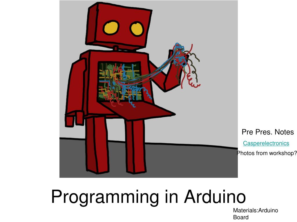PPT - Programming in Arduino PowerPoint Presentation, free download ...