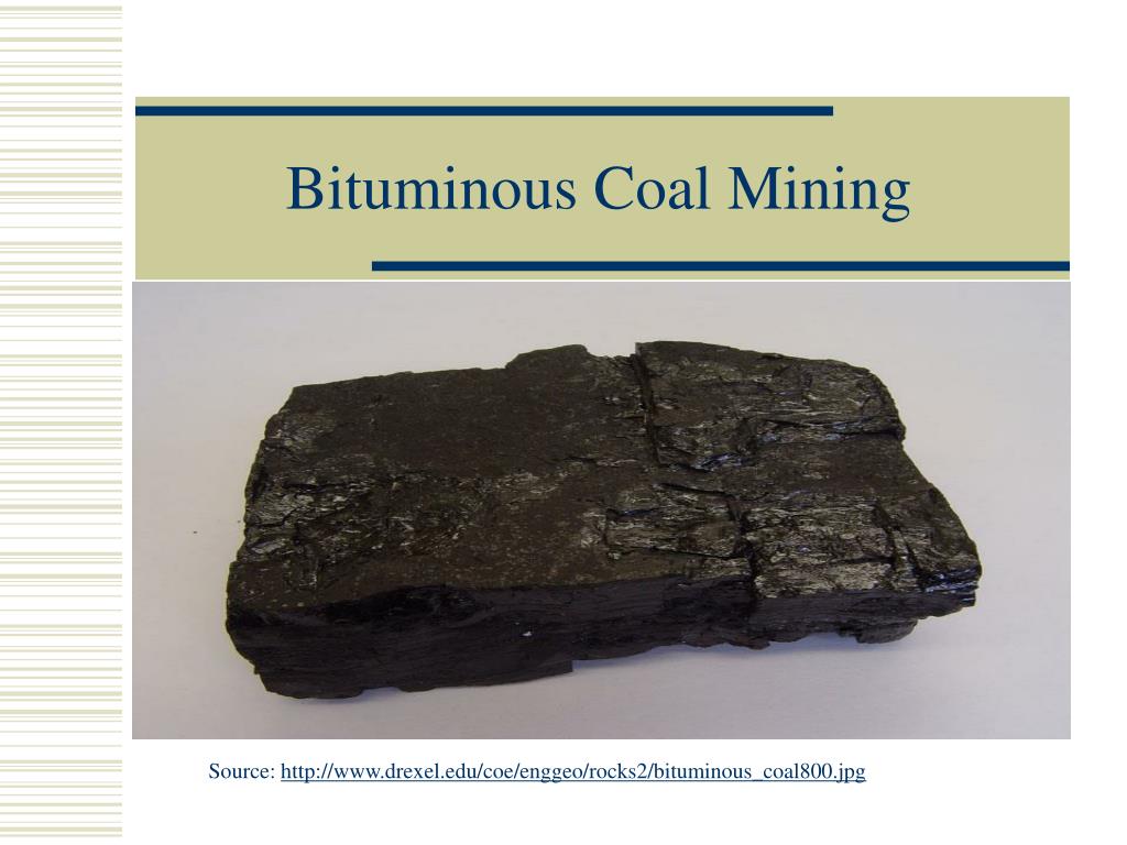 PPT - Bituminous Coal Mining PowerPoint Presentation, free download ...