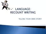 PPT - The recount book PowerPoint Presentation, free download - ID:5453541