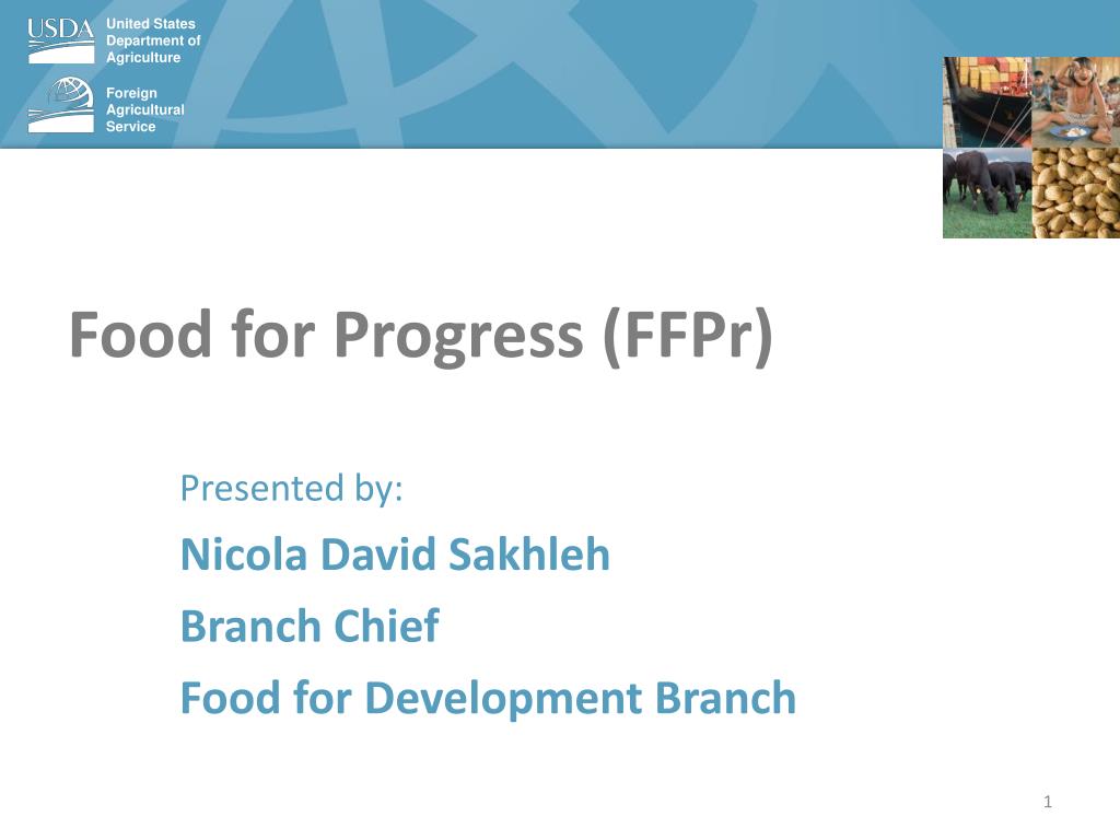 PPT - Food for Progress (FFPr) PowerPoint Presentation, free download ...
