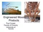PPT - Taxonomy of Wood Products Engineered Wood Products PowerPoint ...