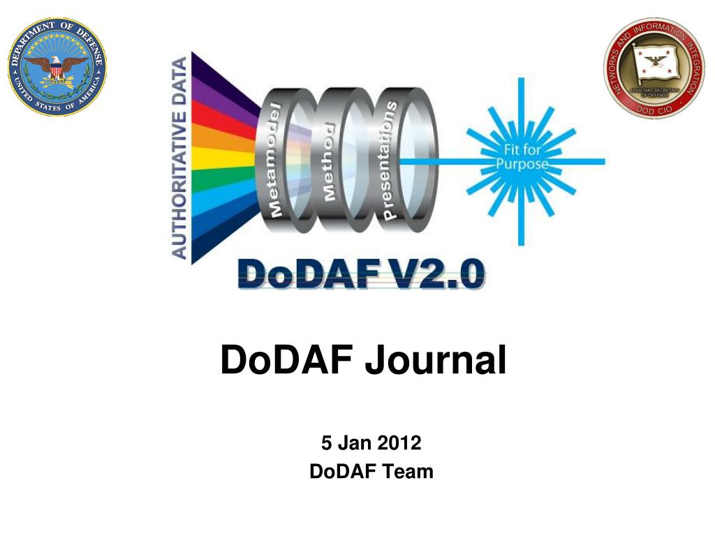 PPT - DoDAF Journal PowerPoint Presentation, free download - ID:953028